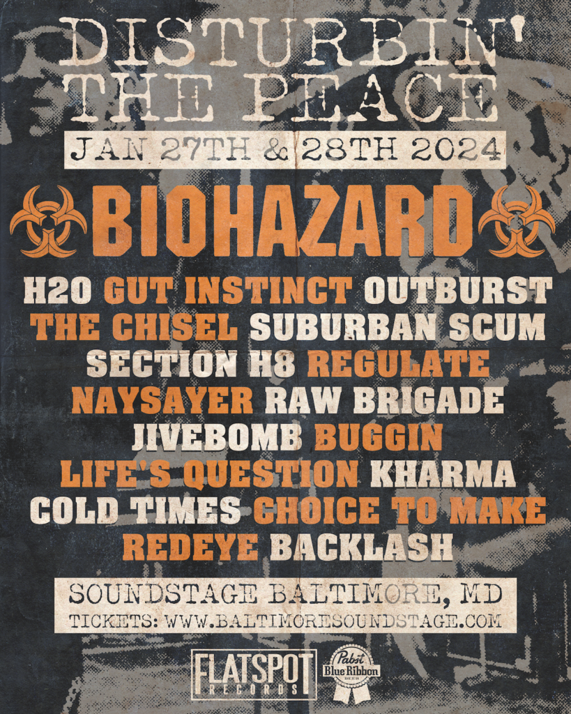 Disturbin' The Peace Reveals 2024 Line-up - Getting It Out