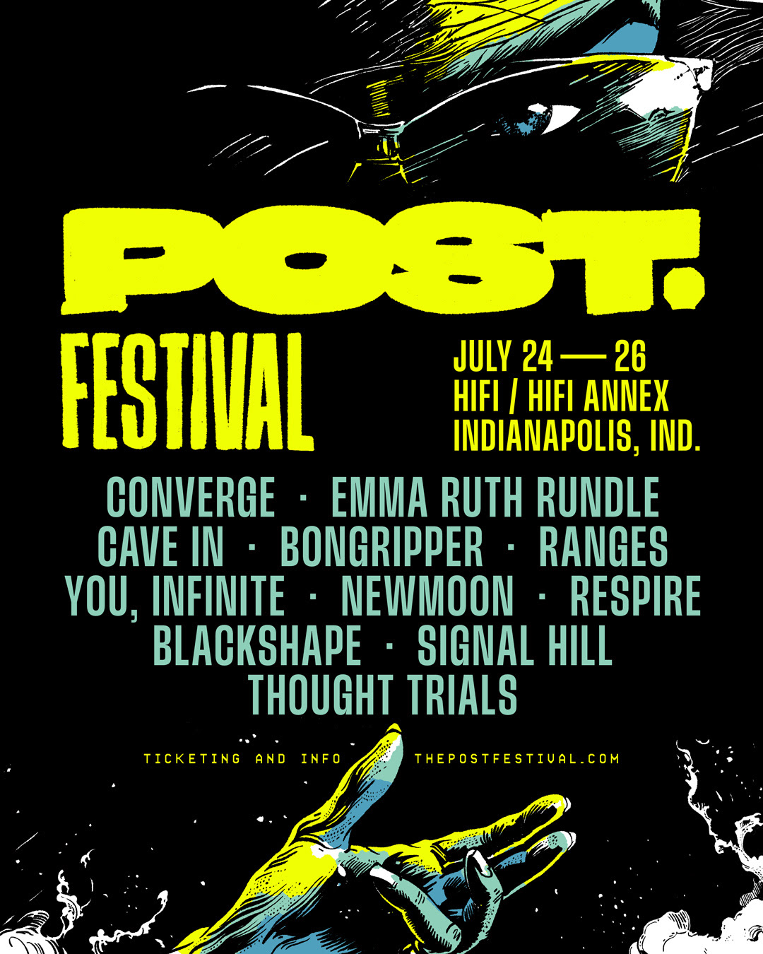 Post. Festival 2025 Announces Lineup Additions - Getting It Out